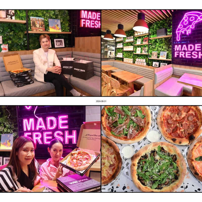 เปิดประสบการณ์รสชาติความอร่อยใหม่ล่าสุด DOUGH BROS. Pizza & Doughnuts ...